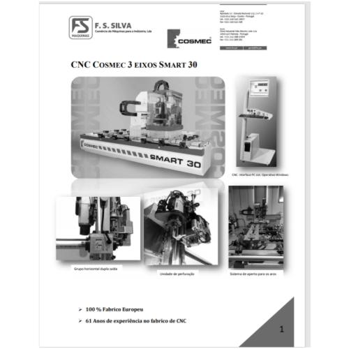 CNC COSMEC 3 Eixos SMART 30 - Compro no Ribatejo
